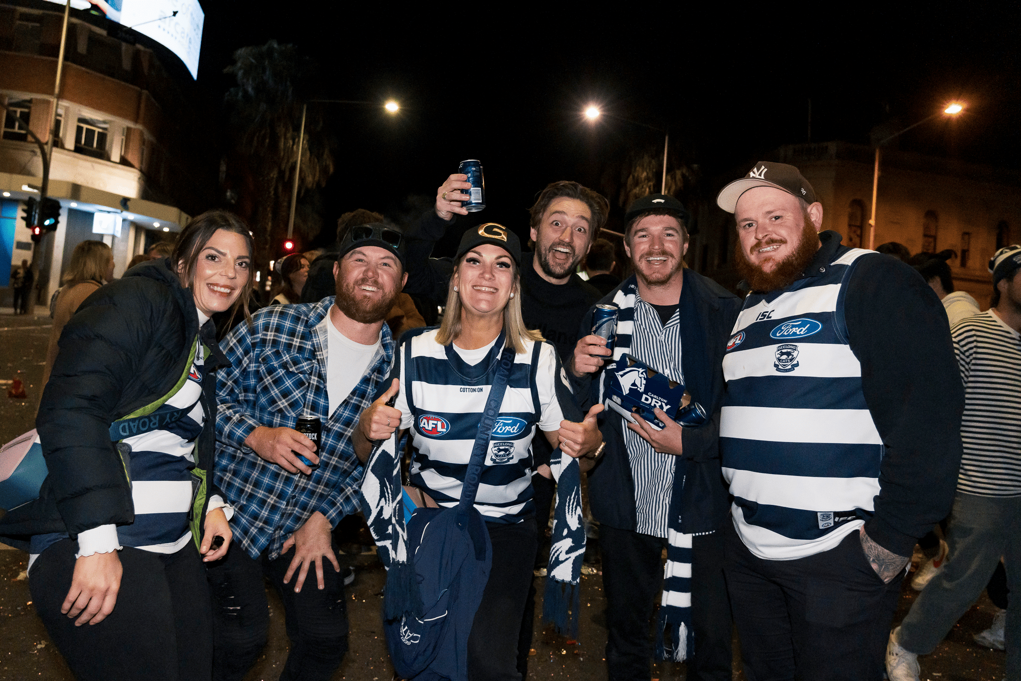 Looking back: Geelong Cats supporters celebrate 2022 AFL Grand Final win